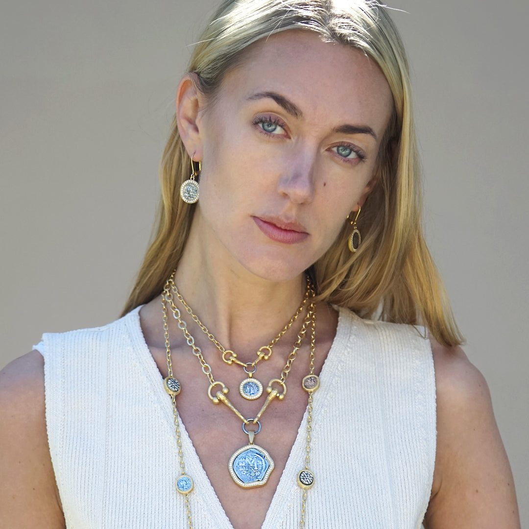 GOLD LAYLA HORSEBIT NECKLACE – Tat2 Designs