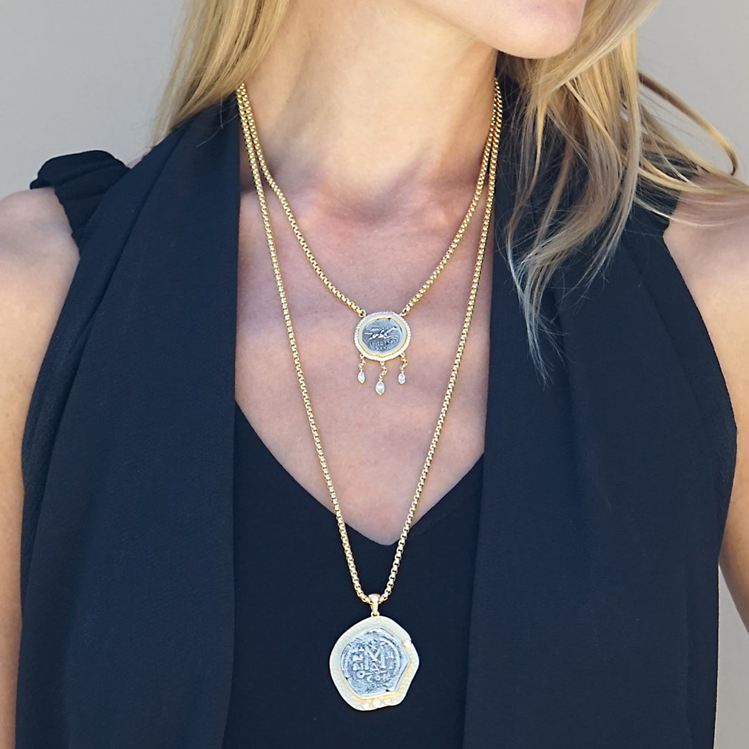 LONG GOLD MOLAT NECKLACE – Tat2 Designs